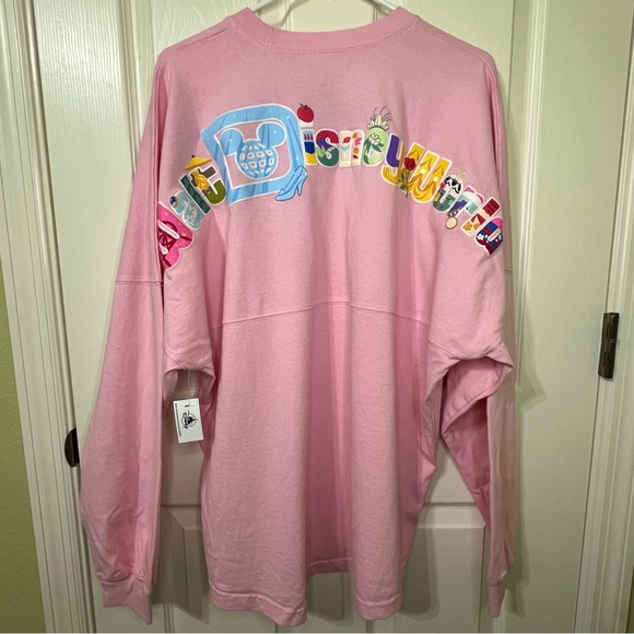 Disney | Tops | 225 Walt Disney World Princess Icons Character Pink ...
